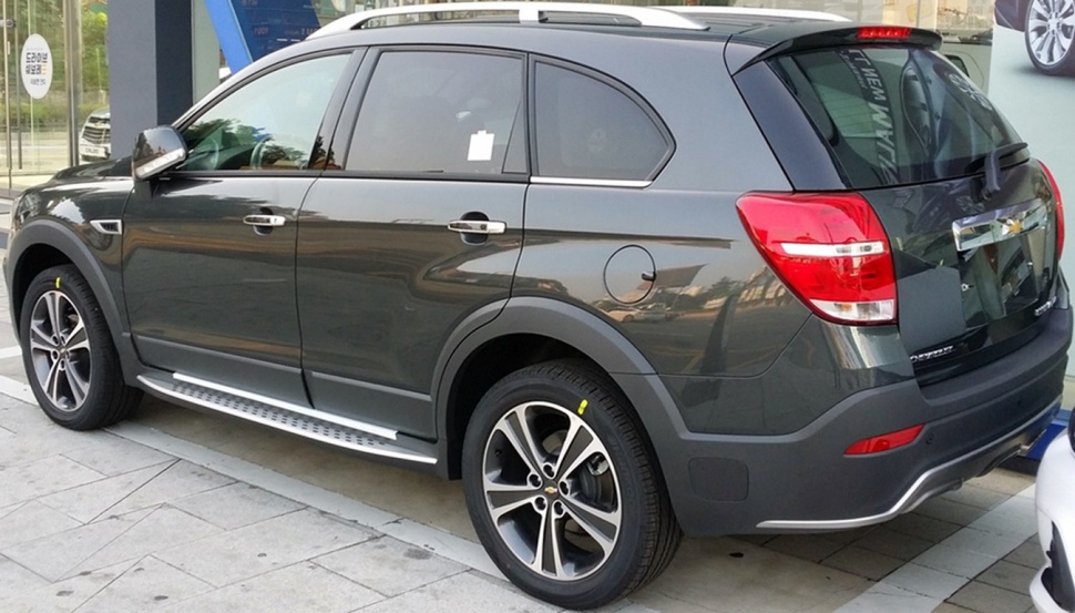 Chevrolet Captiva technical specifications and fuel economy